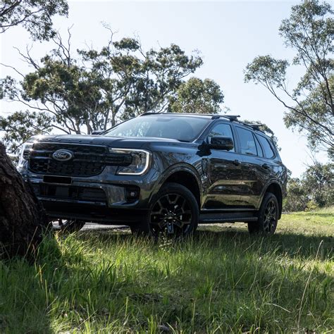 Ford Everest Roof Racks MY22 Raised Roof Rails KRS Australia
