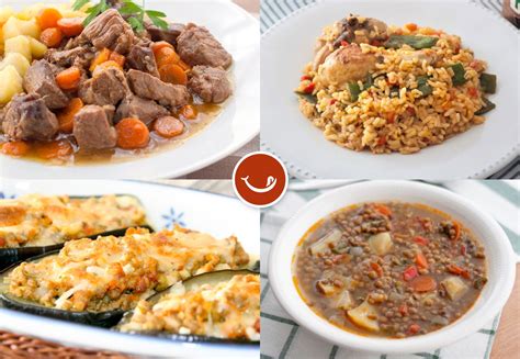 Men Semanal Econ Mico Con Recetas Caseras Y Saludables De Rechupete