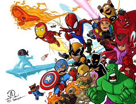 Baby Avengers By Grampsart On DeviantArt