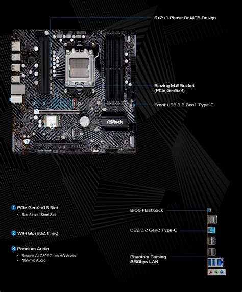 Asrock B M Pg Lightning Wifi