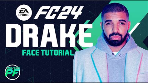 EA FC 24 DRAKE FACE Pro Clubs CLUBES PRO Face Creation CAREER MODE