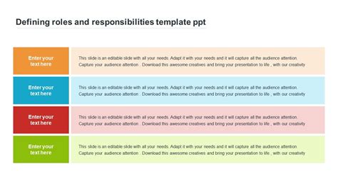 Free Defining Roles And Responsibilities PPT Google Slides Ppt