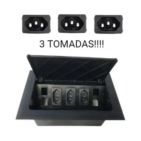 Caixa Tomada Embutir Mesa Tomadas Eletrificadas Full