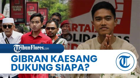Kaesang Pangarep Kalau Wali Kota Solo Dukung Ganjar Saya Dukung