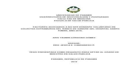 UNIVERSIDAD DE PANAMÁ VICERRECTORÍA DE up rid up ac pa 1774 1 aris