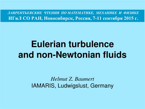 pdf eulerian turbulence and non newtonian fluids