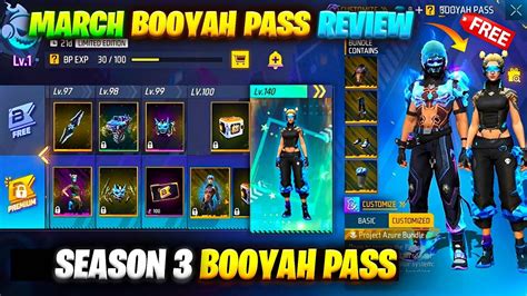 NEXT BOOYAH PASS FREE FIRE MARCH BOOYAH PASS FREE FIRE SEASON 3