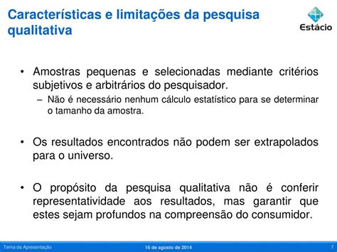 Ppt Pesquisa Qualitativa X Pesquisa Quantitativa Powerpoint