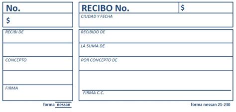 Recibo De Pago Para Imprimir Gratis Paraimprimirgratis 6A1