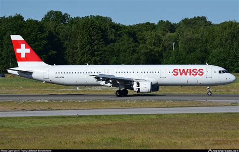 HB IOM Swiss Airbus A321 212 Photo by Thomas Schmidt Blindenhöfer ID