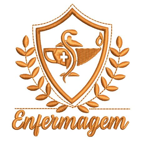 Matriz Brasão Enfermagem Elo7 Produtos Especiais