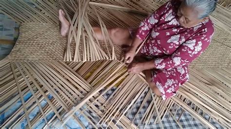 Cara Buat Tikar Dari Daun Nipa Bisa Di Pergunakan Diwalet YouTube