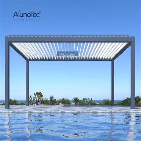 AlunoTec Fully Electric Wall Mounted 9 Meters X 5 Meters Gazebo