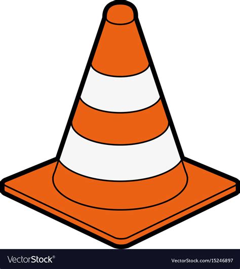 Traffic Cone Under Construction Related Icon Image