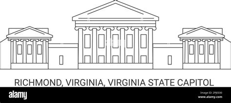 Supreme Court Building Coloring Page
