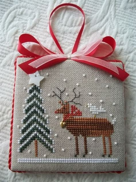 25 Awesome Cross Stitch Christmas Ornaments Ideas MagMent