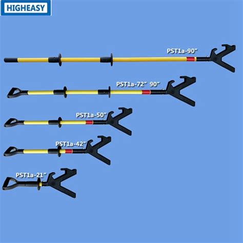 Higheasy Push Pull Stick Push Pull Rod Push Poles Safety Tools With