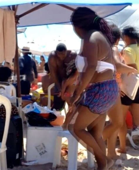 Homem agride crianças em praia de Salvador veja o que se sabe sobre o