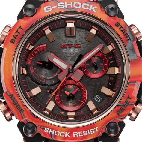 Casio Mt G Mtg B Fr Aer Th Anniversary Flare Red Helveti Eu