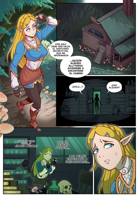 La Bruja Del Bosque Perdido Fedexrojas Zelda Hentai