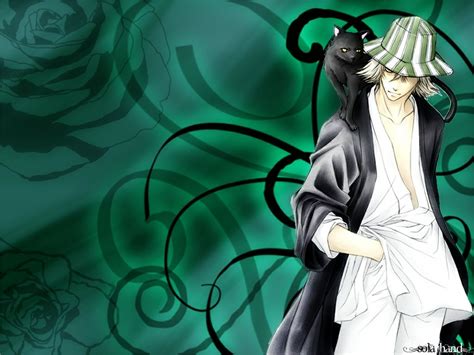 580255 Title Anime Bleach Yoruichi Shihôin Kisuke Kisuke Urahara