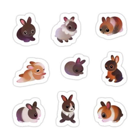 Bunny Day Other Version Sticker For Sale By Pikaole Stickers
