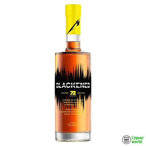 Metallica S Blackened 72 Seasons Limited Edition Black Brandy Cask