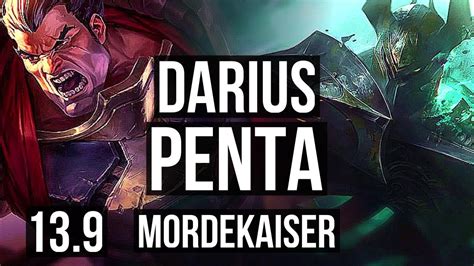 DARIUS Vs MORDEKAISER TOP Penta 3 0M Mastery 900 Games 11 2 2