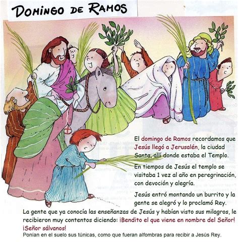 Domingo De Ramos Catequese Roaredu