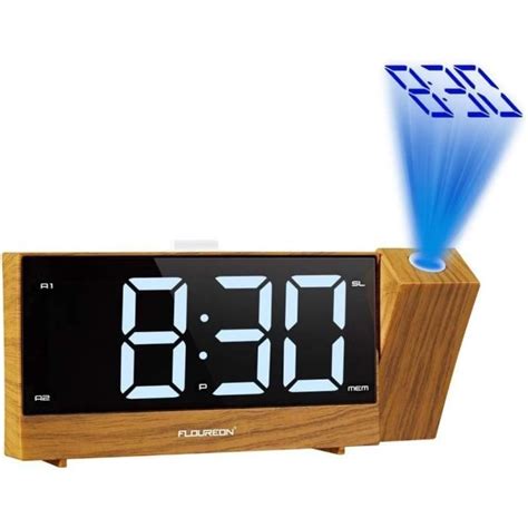 Réveil Radio Réveil Horloge Table De Bureau Numérique Montre Snooze