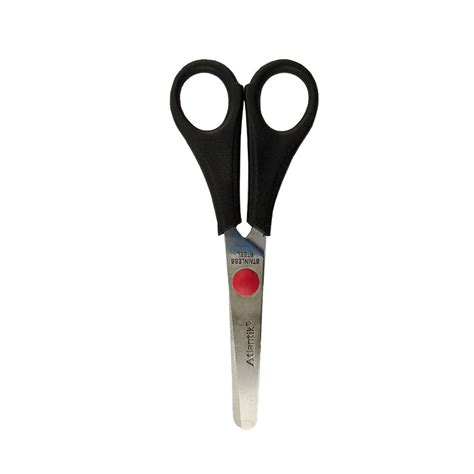 TIJERA ESCOLAR 13CM PUNTA REDONDA BOLSA 01 UNID ATLANTIK