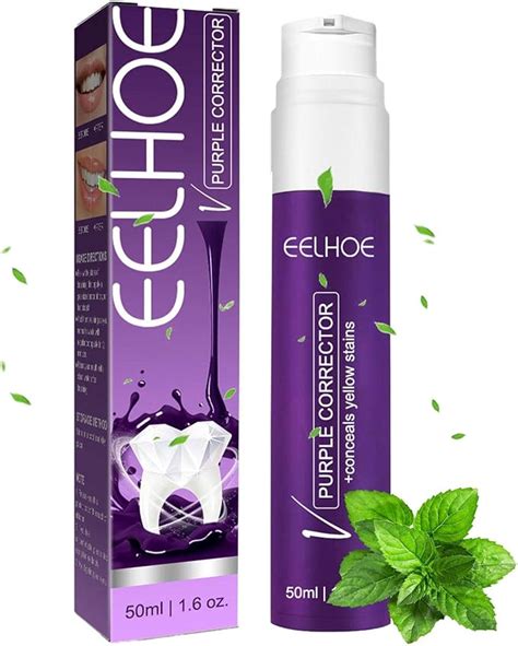Dentifrice Violet Pour Le Blanchiment Des Dents Dentifrice Correcteur