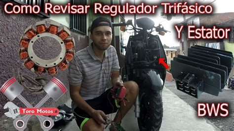 Como Revisar Regulador Rectificador Trifasico Moto YouTube