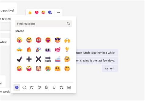 Jen Gentleman On Twitter Teams Added The Ability To React To