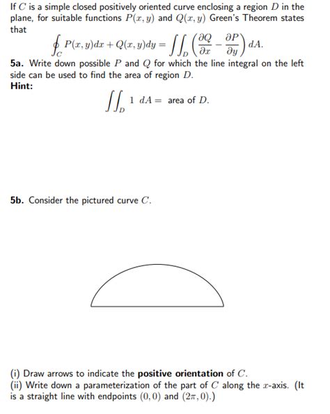 solved if c is a simple closed positively oriented curve
