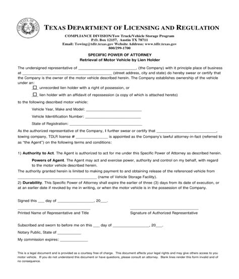 How To Fill Out A Limited Power Of Attorney For Eligible Motor Vehicle