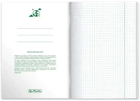 Zeszyt przedmiotowy w kratkę Herlitz ECO Informatyka A5 miękka oprawa