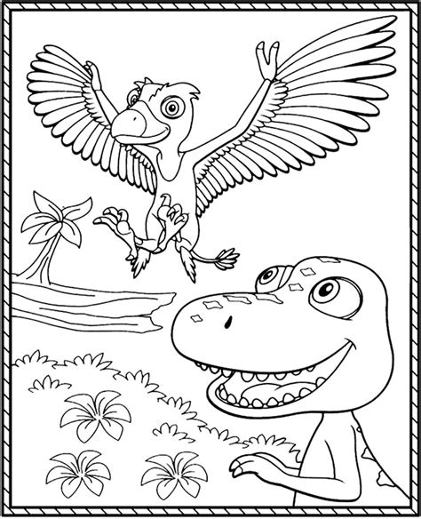 Bajkowe Dinozaury Kolorowanka Do Druku E Kolorowanki Eu