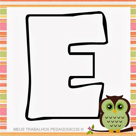 Alfabeto Completo Coruja Espa O Infantil