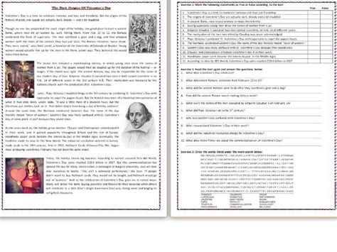 The Dark Origins Of Valentines Day Reading Comprehension