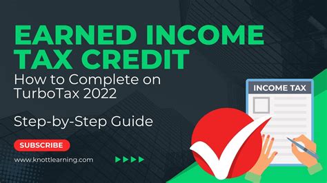 Turbotax Form Earned Income Credit Eic Youtube