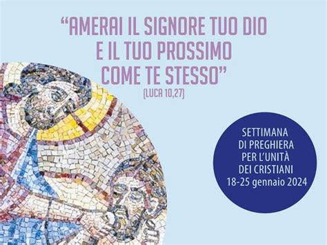 Al via la Settimana di preghiera per lunità dei cristiani Giornale Ibleo