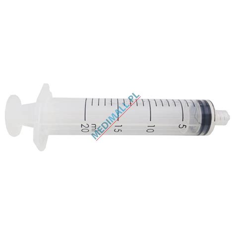 Strzykawki 3 częściowe BD PLASTIPAK 20ml Luer Lok Tip Luer Lock 120