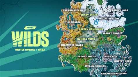 Fortnite Chapter Season Map New Pois