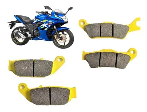 Balatas Traseras Y Delanteras Para Suzuki Gixxer 150 Sf Envío gratis