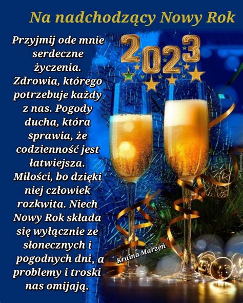 Yczenia Na Nowy Rok Twoje Karteczki