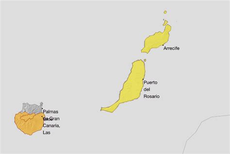 La Aemet Activa El Aviso Amarillo Por Altas Temperaturas En Lanzarote Y