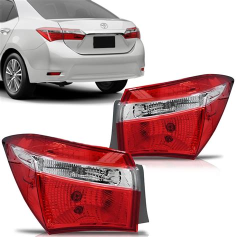 Lanterna Traseira Corolla 2014 2015 2016 2017 Canto LED