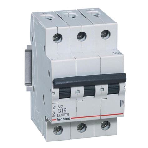 Wyłącznik nadprądowy 3P B 16A 6kA AC S303 B16 RX3 Legrand Sklep