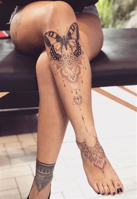 Ideias De Tatuagens Na Perna